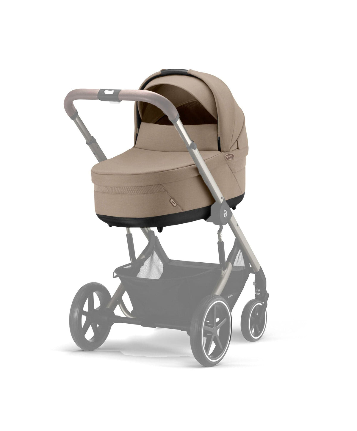 Cybex Balios S Lux Carrycot - Almond Beige – Mamas & Papas IE