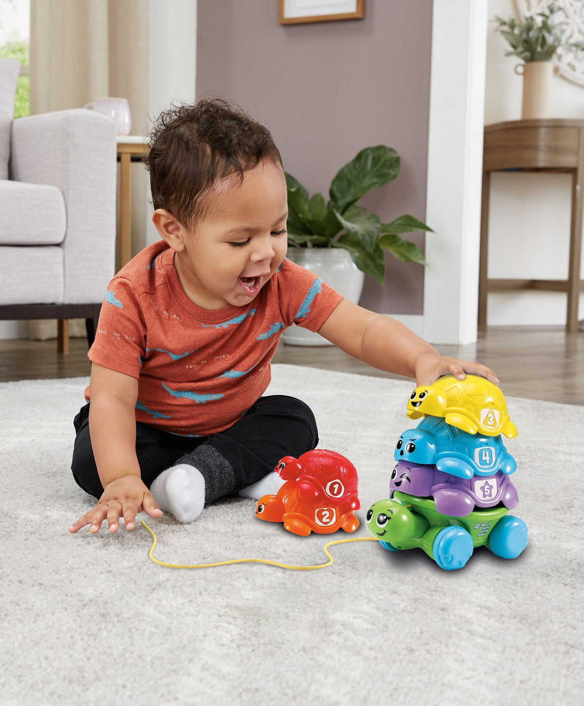 Leapfrog Nest & Count Turtle Tower™ – Mamas & Papas IE