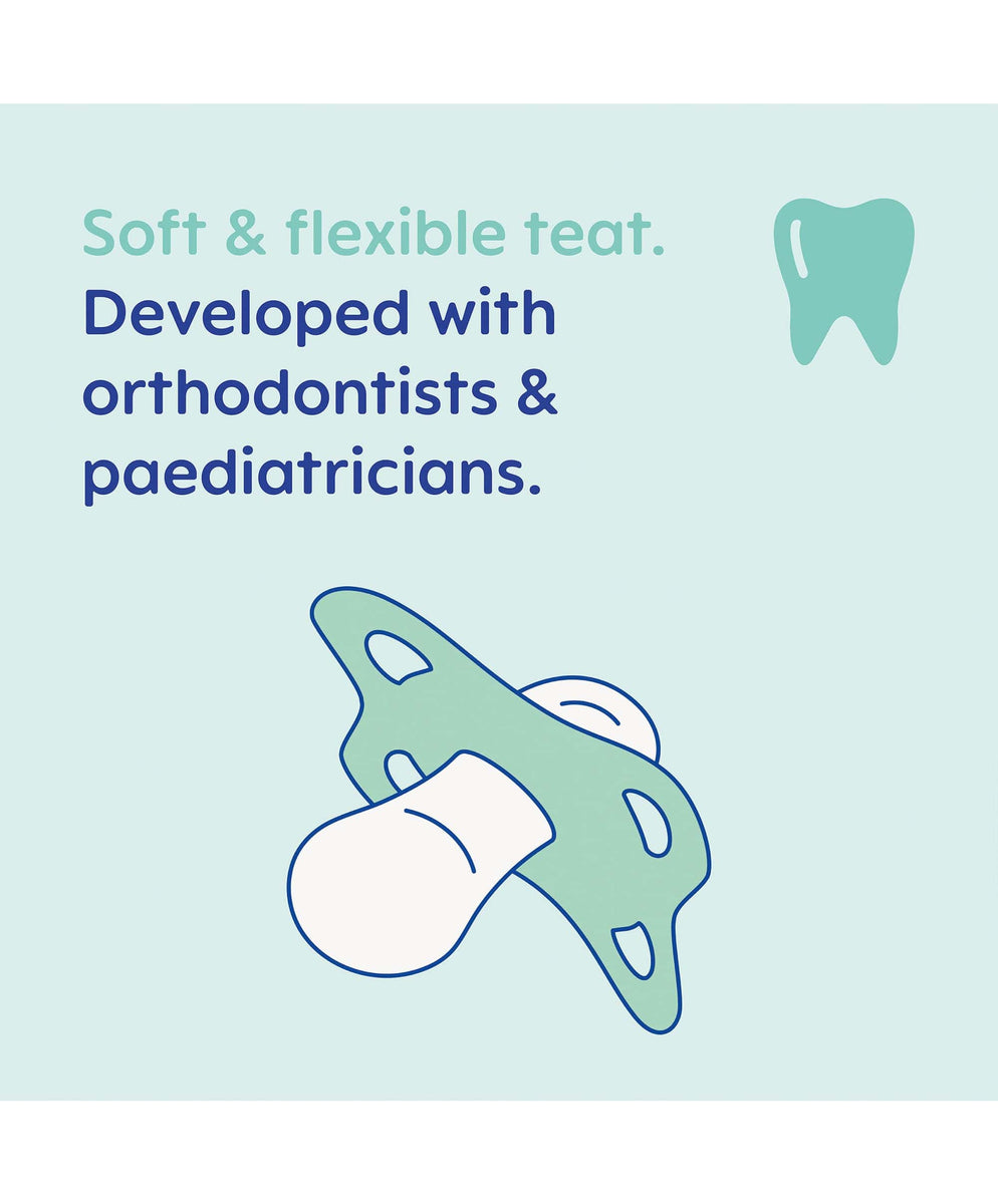 MAM Comfort Soothers 3-12m (2 Pack) - Blue Grey – Mamas & Papas IE