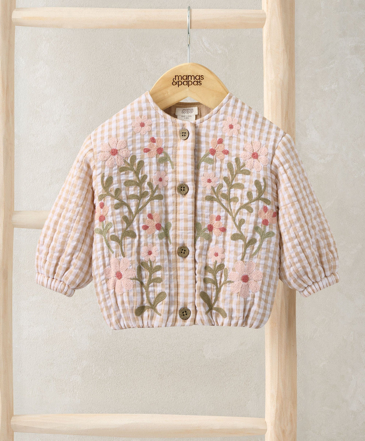 Flower Quilted Jacket – Mamas & Papas IE