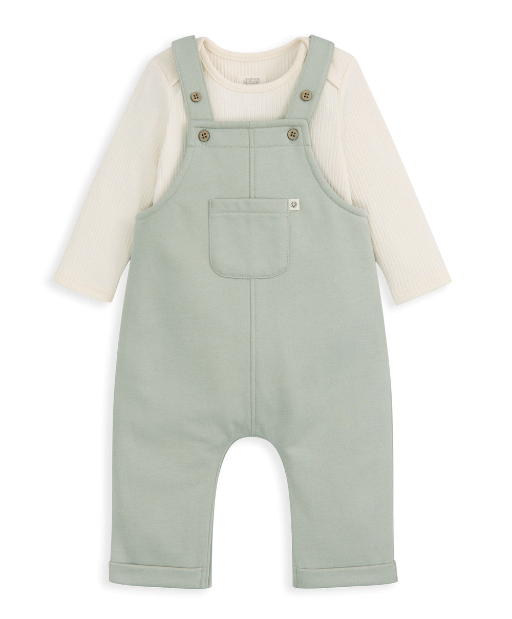 Dungaree & Bodysuit Set – Mamas & Papas IE