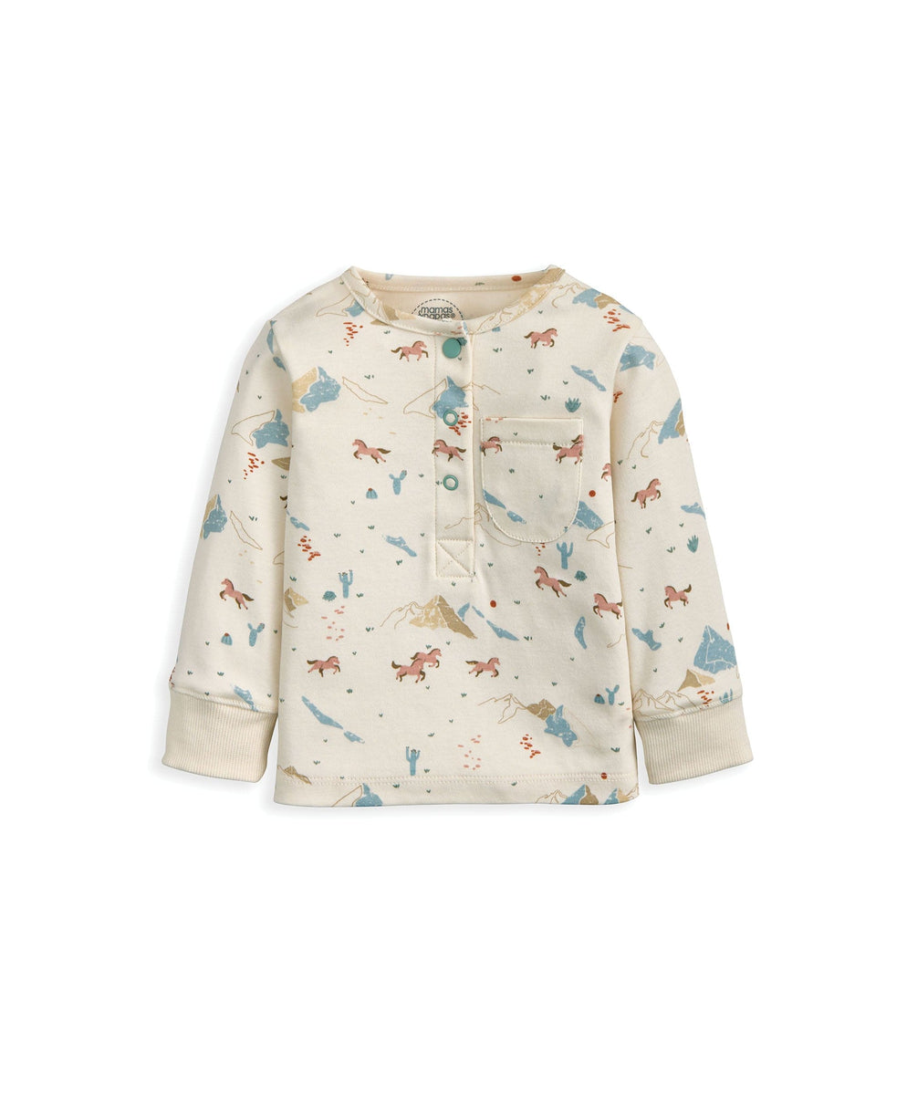 Rodeo Print Pyjamas - Cream – Mamas & Papas IE