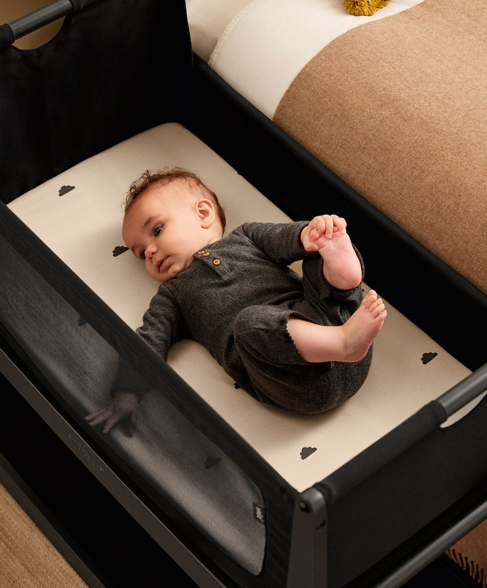 Snüz Twin Pack Crib Sheets - Sand Cloud – Mamas & Papas IE