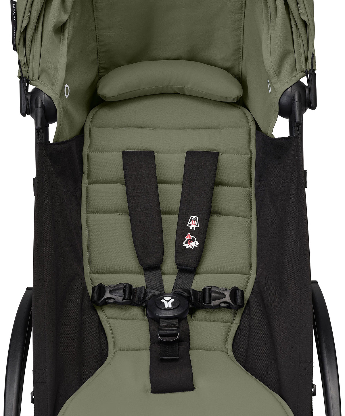 Stokke® YOYO³ Stroller from 6 months - Black/Olive – Mamas & Papas IE