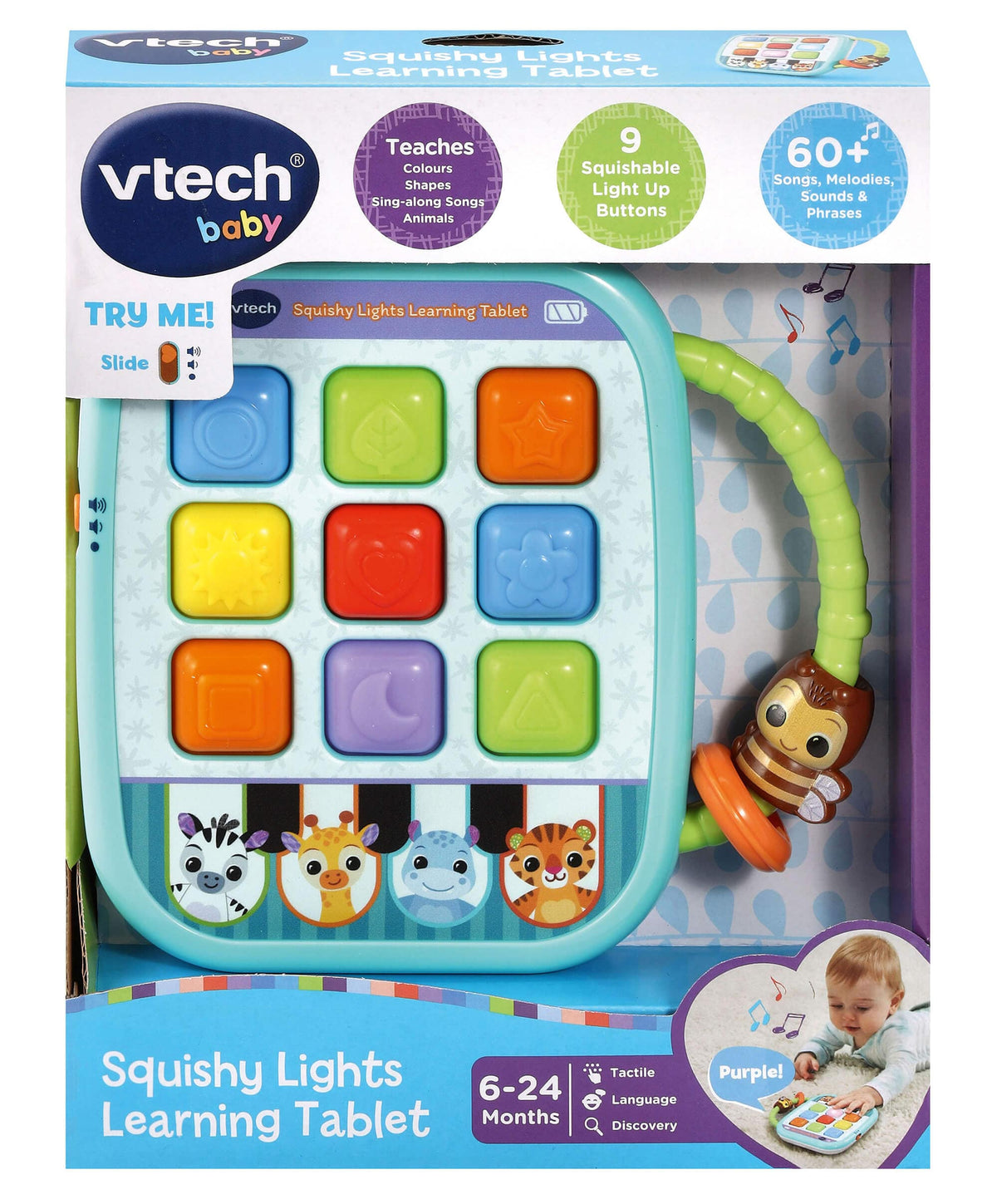 VTech Squishy Lights Learning Tablet – Mamas & Papas IE