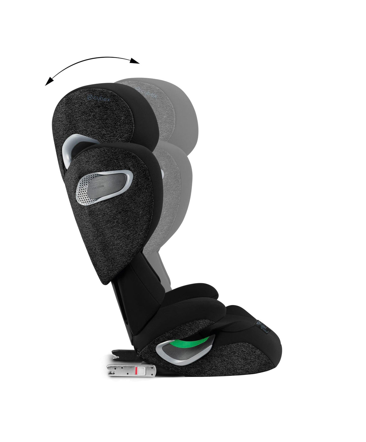 Cybex Solution T i-Fix High-back Booster Car Seat in Moon Black – Mamas ...