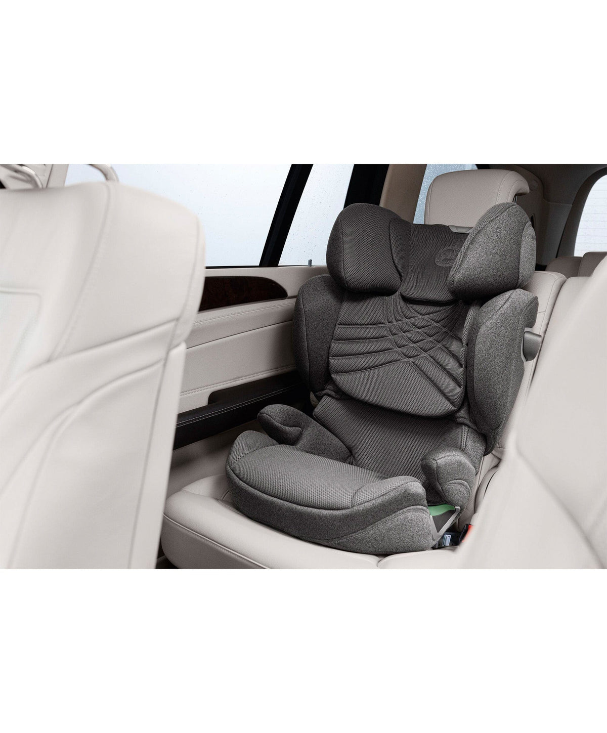Cybex Solution T i-Fix High-back Booster Car Seat in Moon Black – Mamas ...